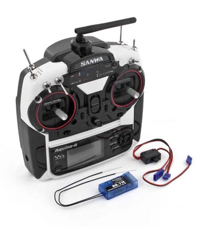 Aparatura SANWA AQUILA-6 MODE 1 + RX-71E